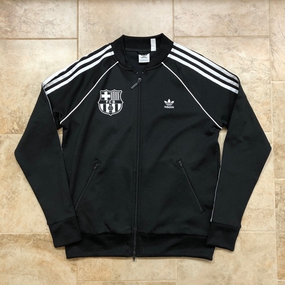 adidas | Jackets & Coats | Adidas Fcb Fc Barelona Jacket | Poshmark
